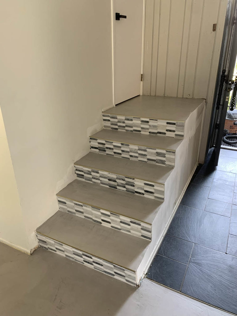 Microtopping for Stairways - Los Angeles Microcement